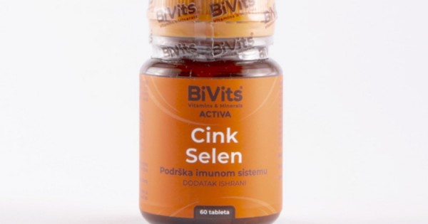 BIVITS ACTIVA CINK SELEN 60 TABLETA | Apoteka Online Premium