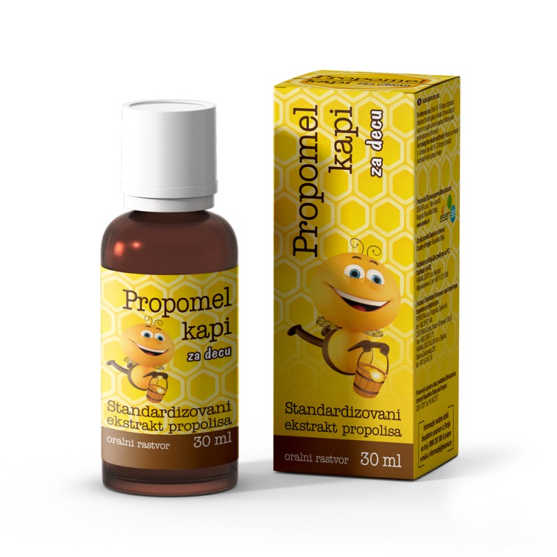 PROPOMEL DROPS FOR KIDS - Preparations with propolis for spreading ...