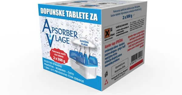 APSORBER VLAGE DOPUNSKE TABLETE | Apoteka Online Premium