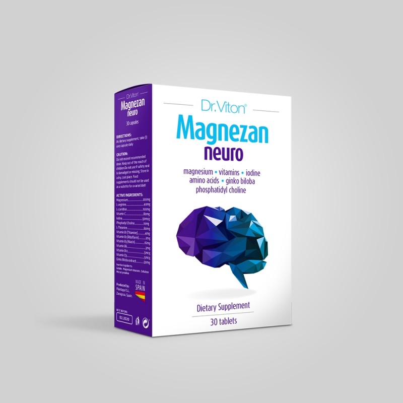 DR VITON MAGNESAN NEURO TABLETS - Nervous tension | Online Pharmacy Premium
