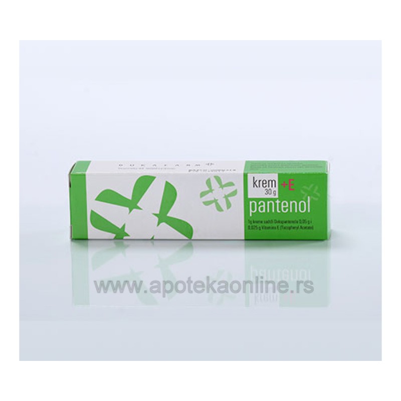 PANTENOL 5 % KREM + E | Apoteka Online Premium