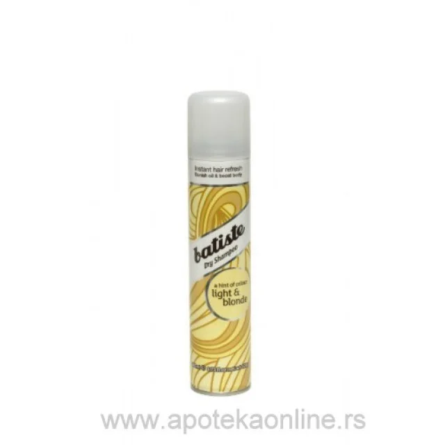 BATISTE LIGHT SUVI ŠAMPON ZA SVETLU I PLAVU KOSU 200ml - HAIR AND NAILS ...