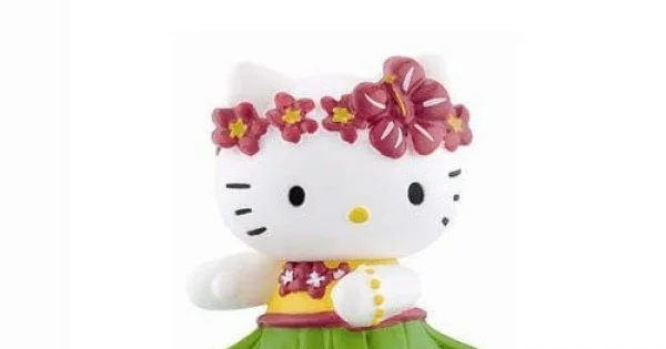 BULLYLAND FIGURINE HELLO KITTY OUT - Play in the home and yard | Online ...