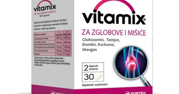 VITAMIX CAPSULES FOR JOINTS AND MUSCLES - The lack of cartilage ...