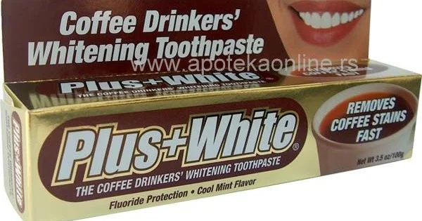 PLUS WHITE XTRA WHITENING PASTA ZA LJUBITELJE KAFE | Apoteka Online Premium