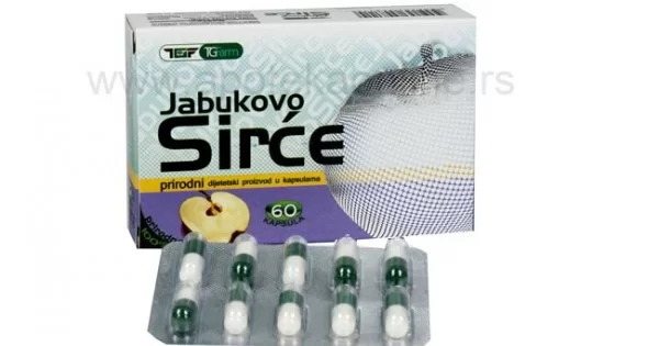 TG FARM JABUKOVO SIRĆE KAPSULE | Apoteka Online Premium