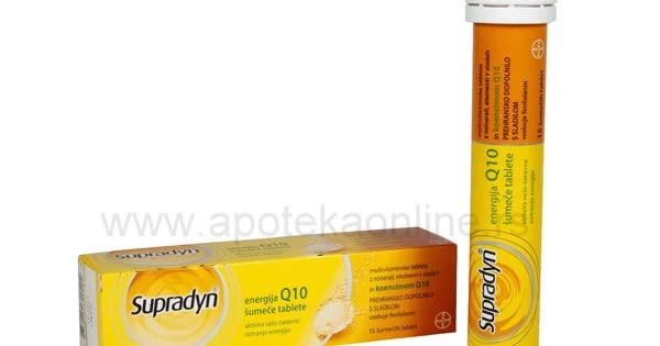 SUPRADYN Q10 EFFERVESCENT TABLETS - Raising immunity | Online Pharmacy ...