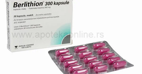 BERLITHION 300mg KAPSULE | Apoteka Online Premium